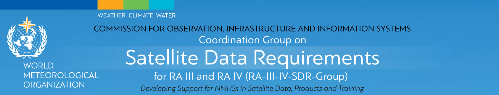 Welcome to WMO Coordination Group on Satellite Data Requirements for RA ...