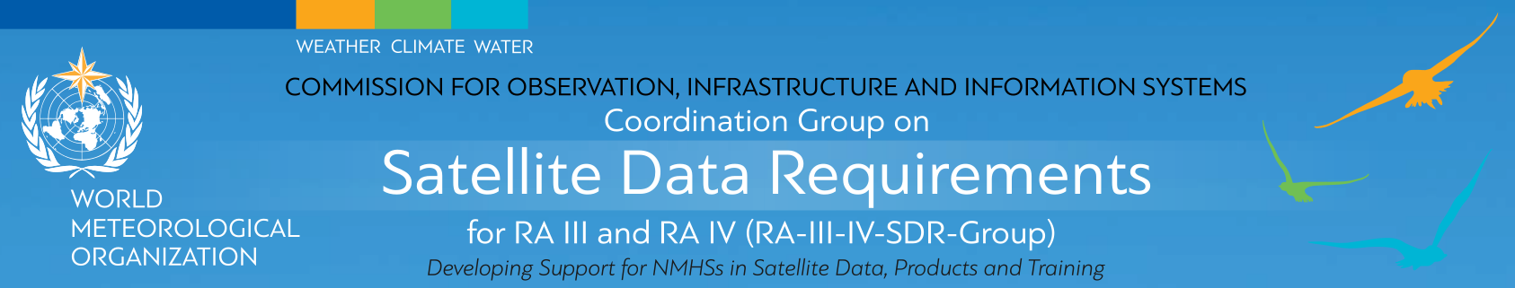 SDR Meetings | WMO Coordination Group on Satellite Data Requirements ...